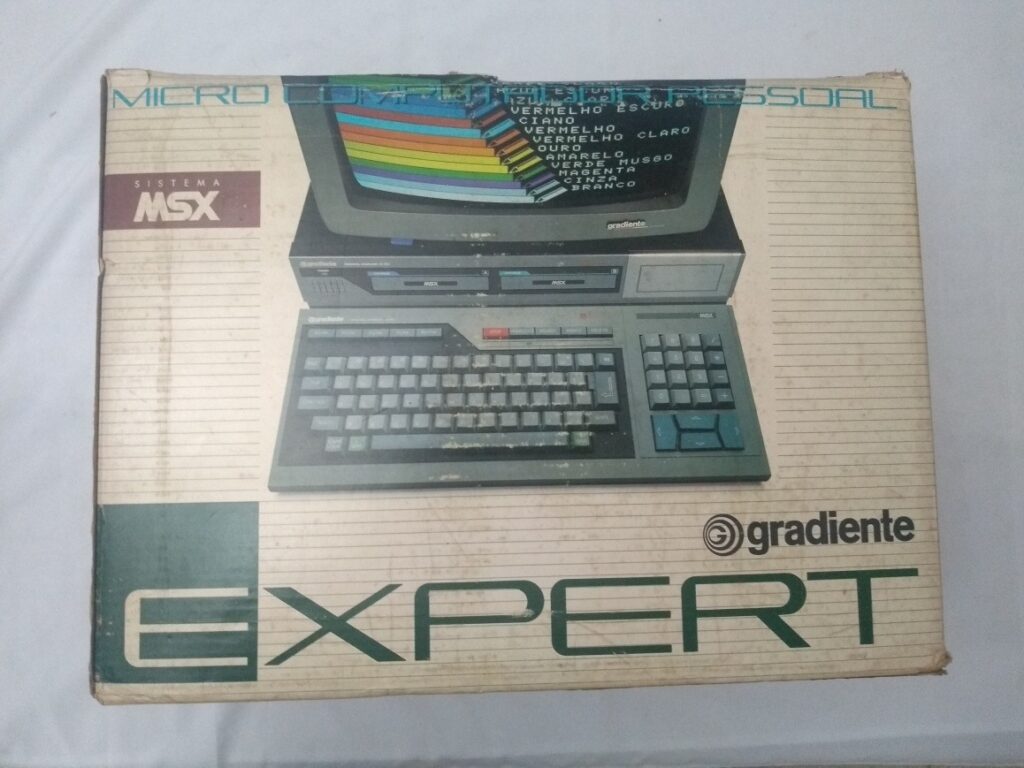 Micro computador MSX Expert da Gradiente – Você se Lembra