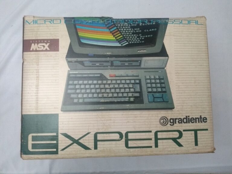 Micro computador MSX Expert da Gradiente – Você se Lembra