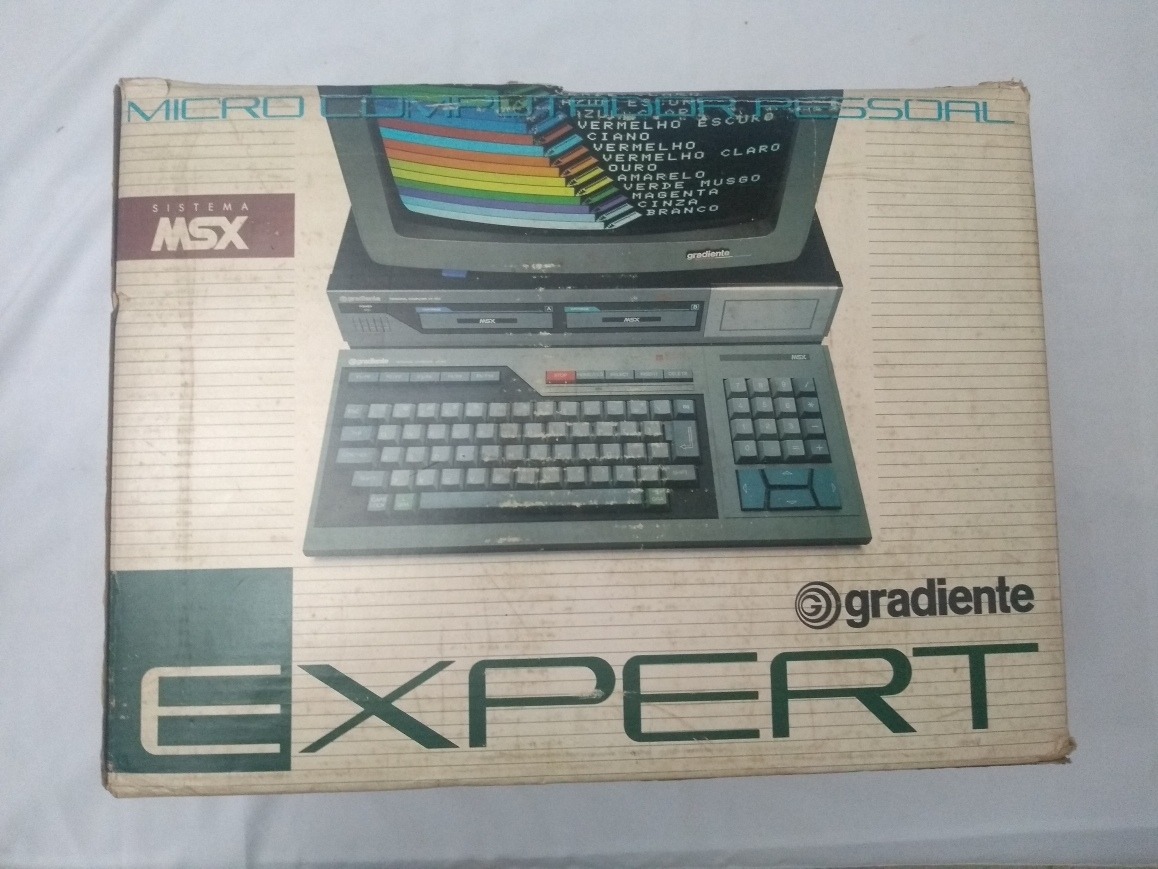 Micro computador MSX Expert da Gradiente – Você se Lembra