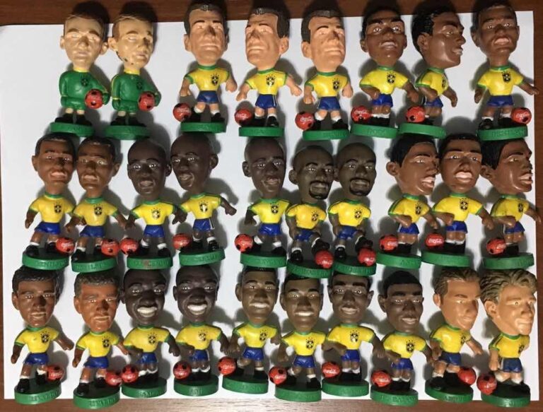 Coleção Mini Craques Coca-Cola Copa do Mundo 1998 – Você se Lembra