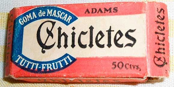 Chiclete Adams caixa e caixinha – Você se Lembra