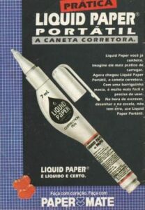 Liquid Paper / Toque Mágico Anos 80 e 90 – Você se Lembra